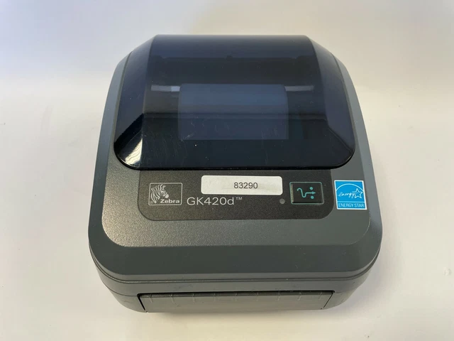 ZEBRA GK420D DIRECT Thermal Desktop Label Printer 4x6 Adhesive Dispatch ...