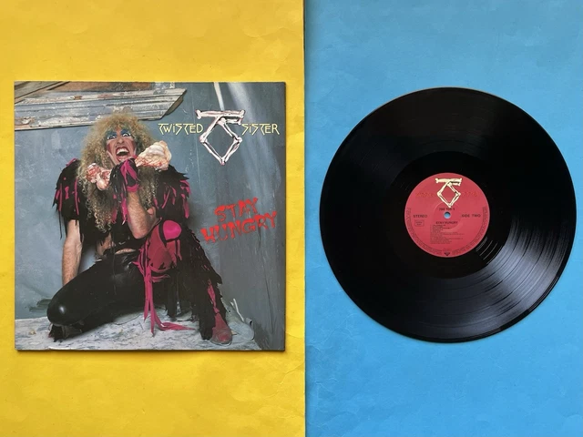 TWISTED SISTER STAY Hungry LP Vinyl 80 HEAVY Metal 1984 1st OVP Box NM ...
