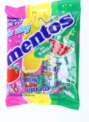 MENTOS MINI SOFT Candy Fruity 120g bag (20 pcs x 6g) $5.95 - PicClick AU