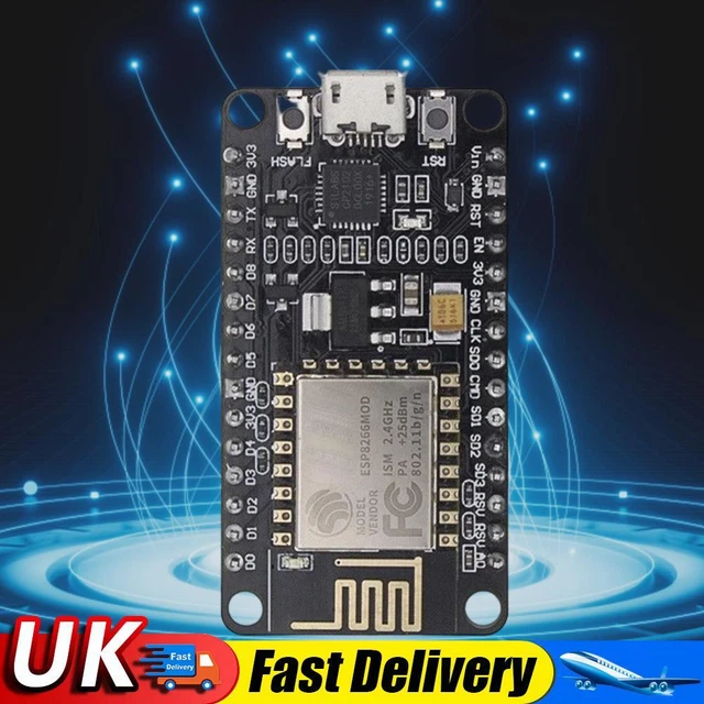 ESP8266 DEV BOARD NodeMcu Open Source Serial Module for Arduino (V3 CH340) UK £5.64 - PicClick UK