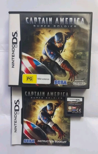 CAPTAIN AMERICA SUPER Soldier Nintendo DS Game Complete with Manual $19 ...