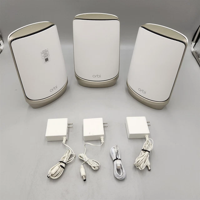 NETGEAR ORBI QUAD-BAND WiFi 6E Mesh System (RBKE963) $865.00 - PicClick