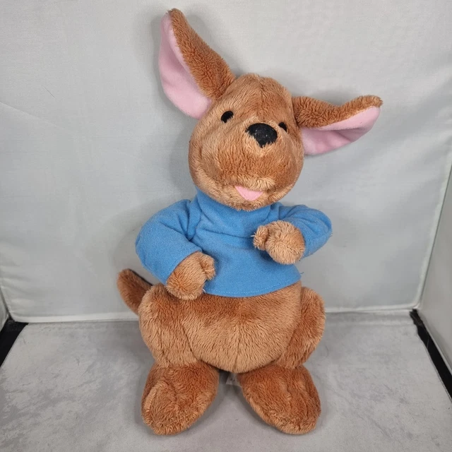 DISNEY WINNIE THE Pooh - Roo the Kangaroo - Soft Plush Toy Teddy Fluffy ...
