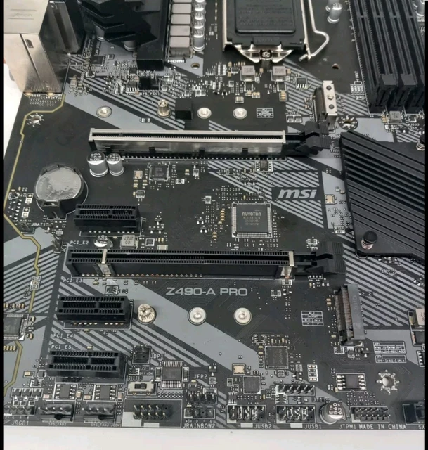 MSI Z490-A PRO ATX DDR4 LGA1200 Motherboard £34.17 - PicClick UK