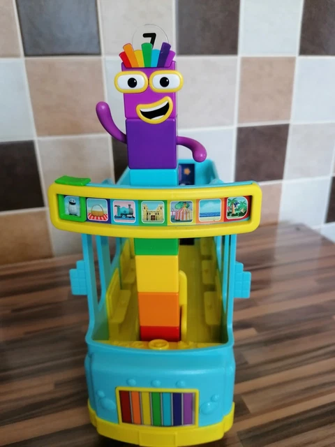 CBEEBIES NUMBERBLOCKS RAINBOW Counting Bus with Figure £16.31 - PicClick UK