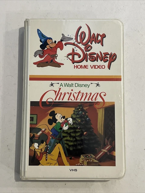 RARE 1981 WALT Disney Christmas (USA vhs #40vs) clamshell (tested) $148 ...