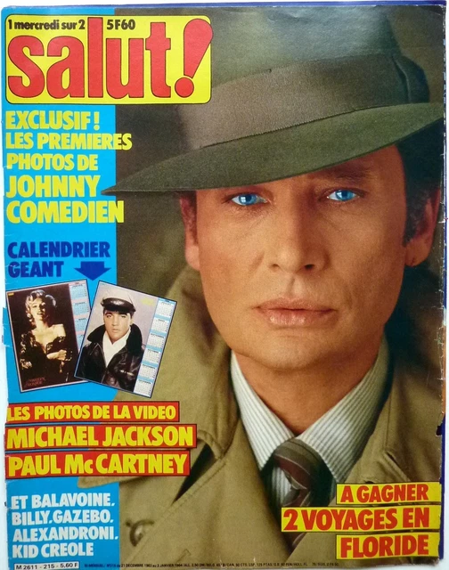JOHNNY HALLYDAY => Coupure De Presse 10 Pages 1983 / Clipping EUR 6,00 ...