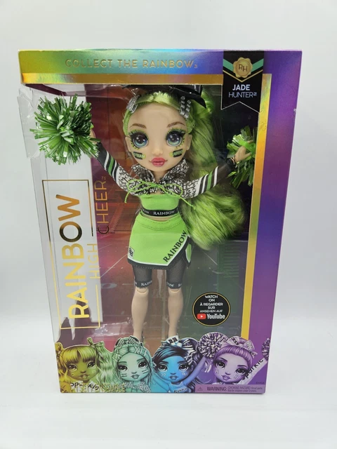 RAINBOW HIGH CHEER Jade Hunter Doll New In Box EUR 43,98 - PicClick DE