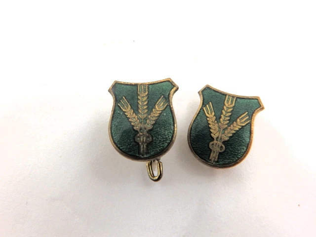 ORIGINAL WW2 GERMAN ENAMEL PINS Lehmann & Wundenberg Hannover EUR 23,63 ...