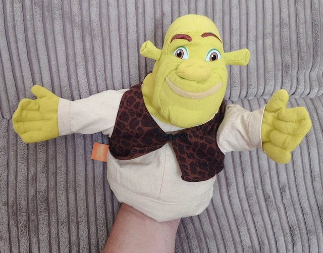 RARE HTF DREAMWORKS Animation LLC 2007 Shrek The Third Shrek Plush Hand ...
