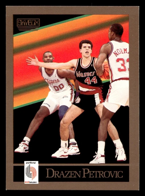 1990 SKYBOX DRAZEN Petrovic #237 Portland Trail Blazers EUR 1,25 ...