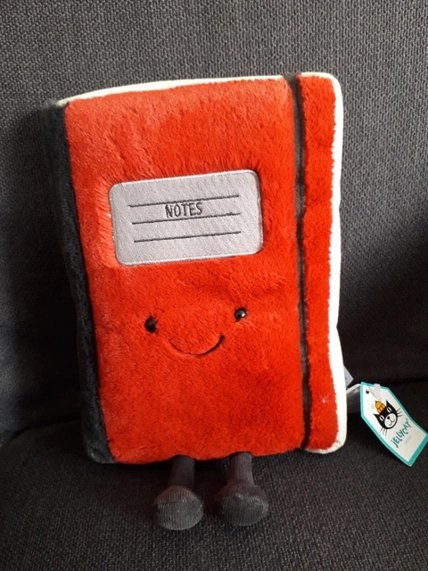 JELLYCAT SOFT TOY Smart Notebook £17.65 - PicClick UK