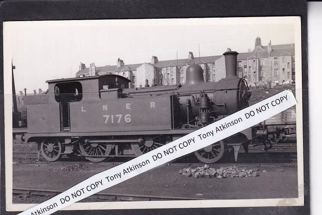 LNER - EX Great Eastern - F4 Class 2-4-2T No. 7176 - Vintage Image ...