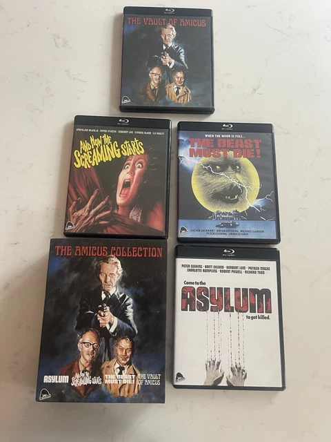 GM110 THE AMICUS Collection (4-Disc Blu-Ray Box) Ltd TO 3500 Region A.B ...