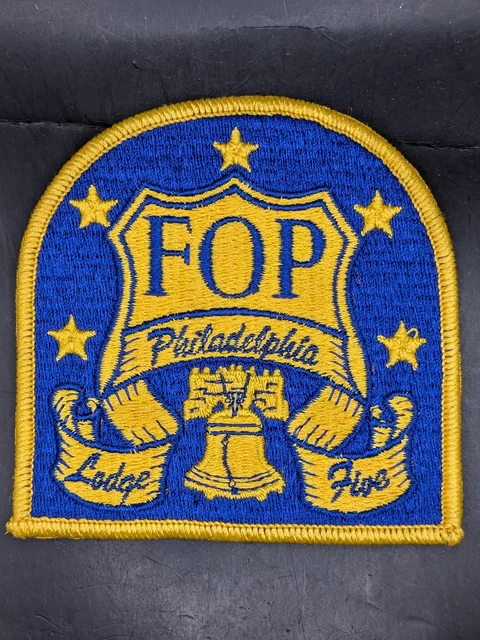 POLIZEI POLICE US Patch Ärmelabzeichen USA FOP Philadelphia EUR 10,00 ...