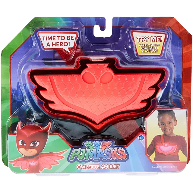 PJ MASKS HEROES Amulet Light & Sounds Kids Childrens Dress Up Pretend ...
