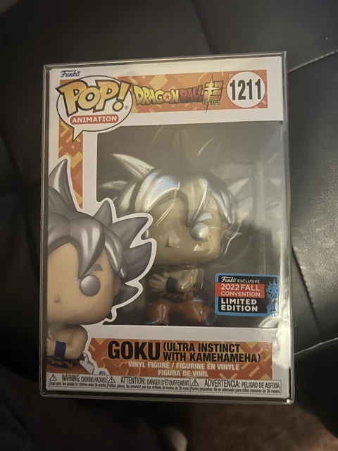 FUNKO POP DRAGON Ball : Goku (Ultra Instinct w/Kamehameha) #1211 NYCC ...