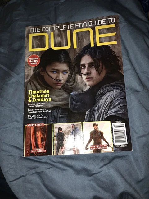 TIMOTHEE CHALAMET & ZENDAYA 2024 THE COMPLETE FAN GUIDE TO DUNE ...
