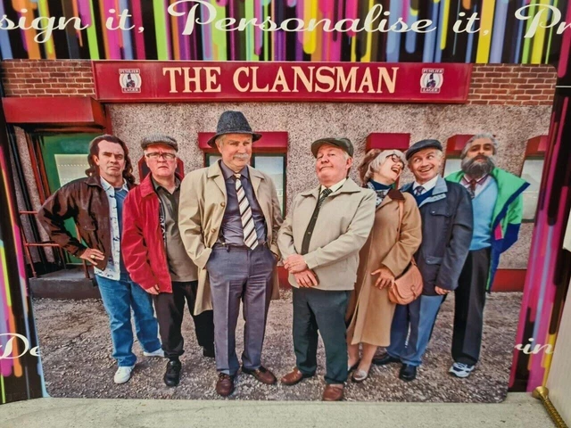 RETRO MAN BAR Pub Clansman STILL GAME Jack Victor Glasgow TV inspired ...