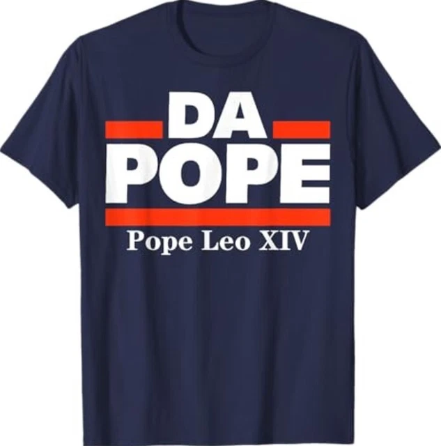 CHICAGO POPE LEO XIV Shirt Cardinal Robert Prevost Da Pope T-Shirt £15. ...
