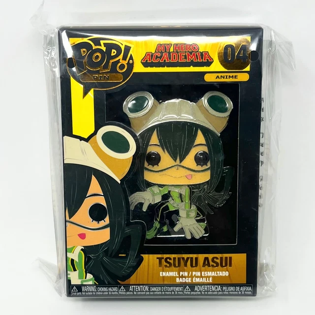 FUNKO POP! PINS: My Hero Academia Anime Tsuyu Asui Enamel Pin $17.09 ...