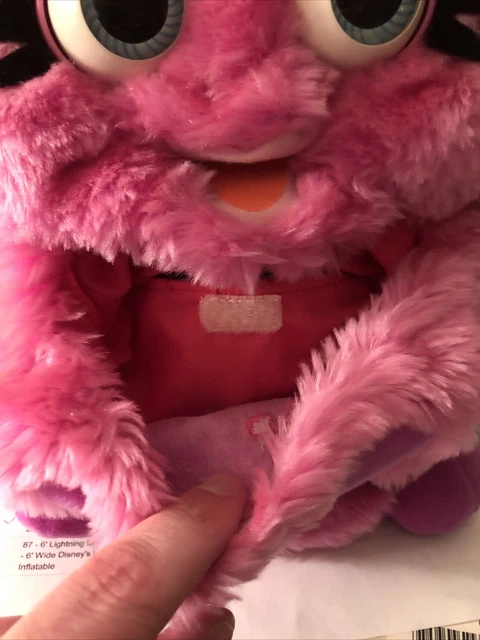 VINTAGE 1999 TRENDMASTERS Wuv Luv Plush Interactive Talking Toy Pink ...