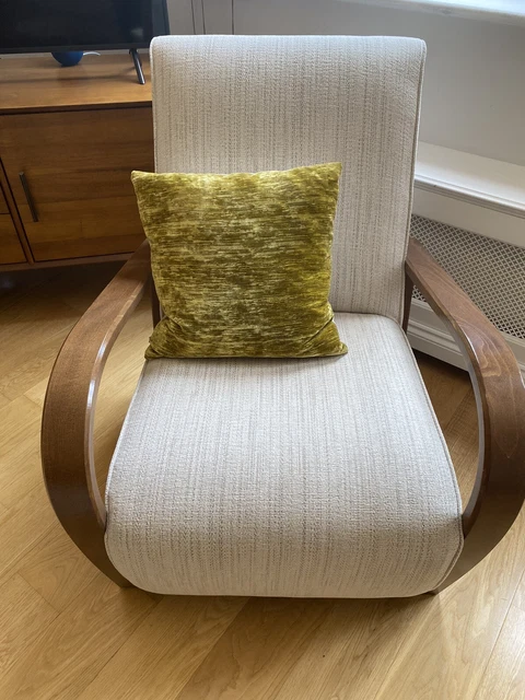 LAURA ASHLEY RETRO Darwin Chair. Re-upholstered and in good condition ...