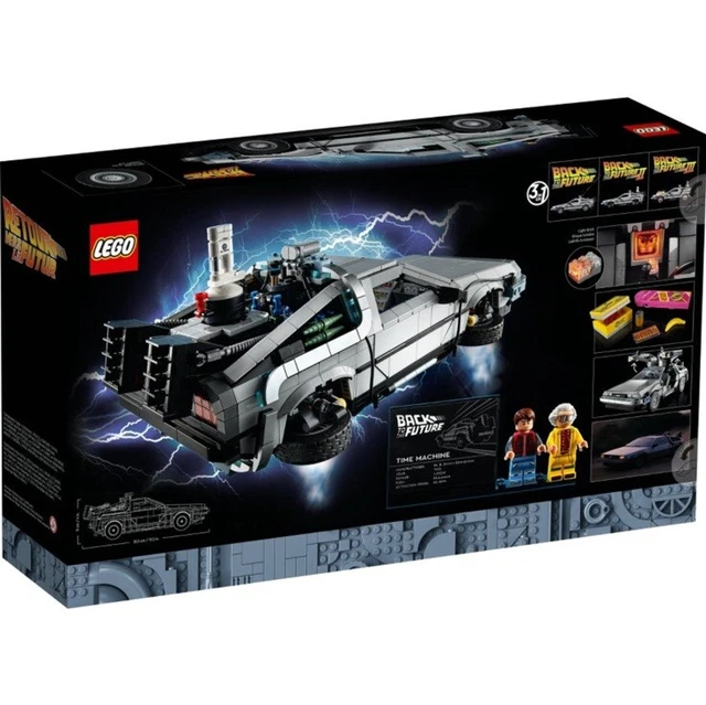 LEGO 10300 BACK to the Future DeLorean Time Machine New Sealed - Ready ...