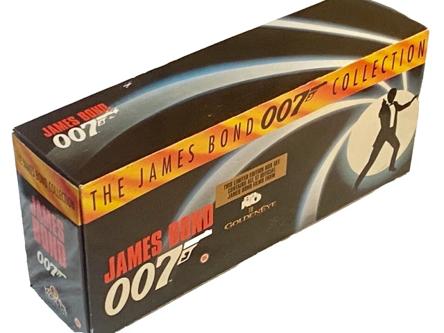 007 THE JAMES Bond Collection Box Set VHS 17 Films / 6 Still Sealed in Wrappers £34.98 - PicClick UK