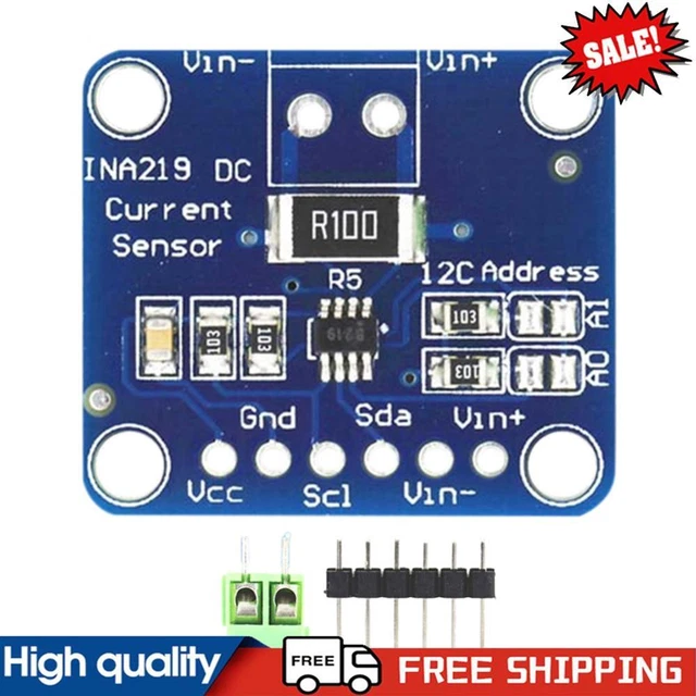 MCU-219 INA219 BI-DIRECTIONAL Current Sensor Breakout Module I2C Zero Drift ~G £4.55 - PicClick UK