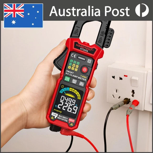 MULTIFUNCTIONAL AMMETER HT205A/D Voltage Tester Ohm Continuity Hz ...