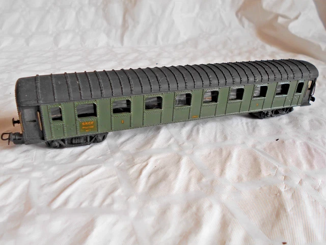 SMCF 1ST CLASS coach SNCF french railways A8 Myfi 5287 Rivetted express ...