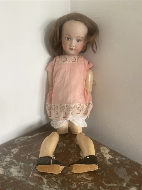 POUPÉE ANCIENNE TÊTE en porcelaine française SFBJ 301 Paris EUR 99,00 ...