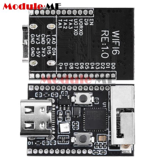TYPE-C ESP32-C6 DEVELOPMENT Board WiFi+Bluetooth Module RISC-V 32-bit ...