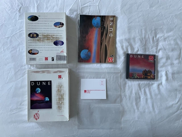 DUNE - VIRGIN Games - The White Label - RARE - PC CD-ROM + BOX [FOR ...