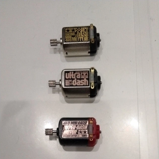 MINI 4WD JET Dash Ultra Dash Hyper Dash Early Production with Gears ...