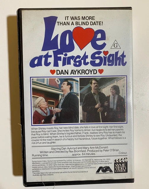 LOVE AT FIRST Sight [VHS] Syme Video Comedy 1977 Dan Aykroyd Ex-Rental ...