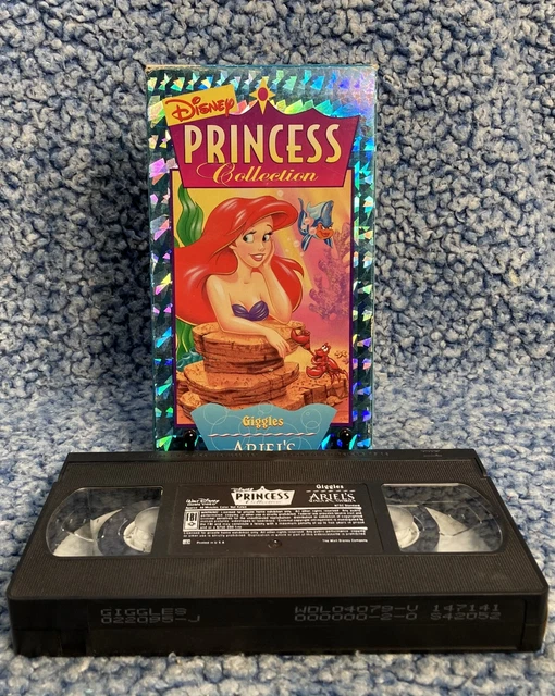 DISNEY PRINCESS COLLECTION: Ariel's Songs and Stories: Giggles VHS 2000 ...