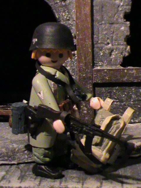 PLAYMOBIL CUSTOM 3RD Fallschirmjäger Reg.(Hollande-1940) Ref-0469 Bis ...