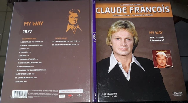 CLAUDE FRANCOIS MY Way Succes International Livre Cd La Collection ...