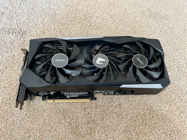 GIGABYTE AORUS MASTER RTX 3060 Ti 8GB GDDR6 (With LCD Edge View Display ...