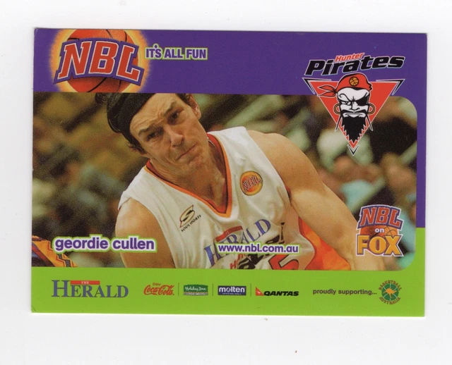 NBL. AUSTRALIAN BASKETBALL 2003. Geordie Cullen (Hunter Pirates) $7.99 ...