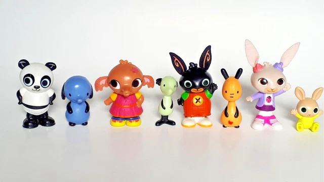 CBEEBIES BING & Friends Figure Set, Original Discontinued Version with ...