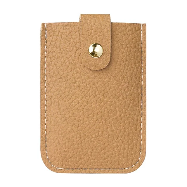 RFID BLOCKING ID Card Holder Laminated Concealed Business Card Case Men ...