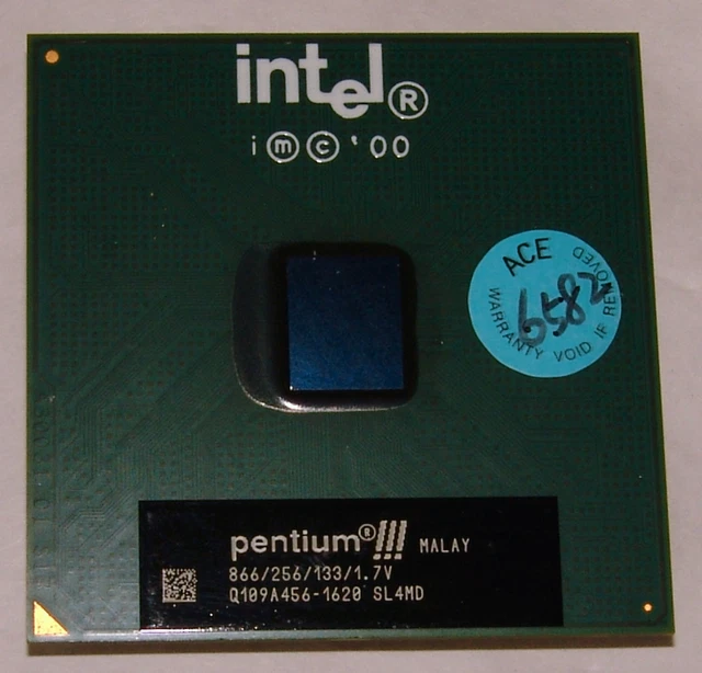 INTEL PENTIUM III 866 Mhz SL4MD SMP CPU EUR 29,00 - PicClick DE