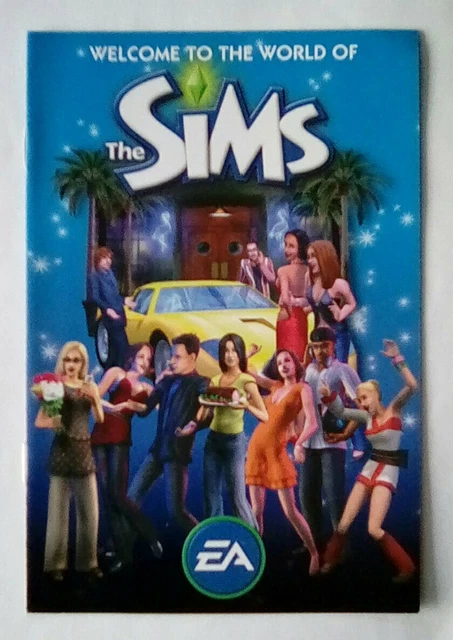 RARE PROMOTIONAL FLYER INSERT Welcome To The World Of The Sims PC £4.95 ...