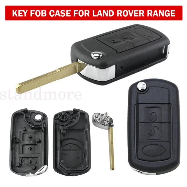 3 BUTTON REMOTE Flip Key Shell Case Fob For Land Rover Discovery 3 ...