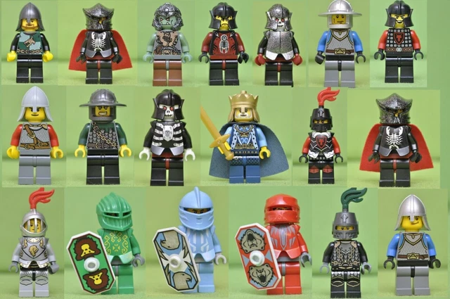 LEGO KNIGHTS KINGDOM Ritter Castle Figuren zum Auswählen 7094 7952 8781 ...