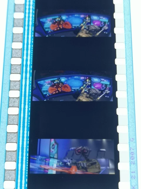 DISNEY PIXAR 35MM Film WALL-E Cells Animated Trailer 2008 Original ...