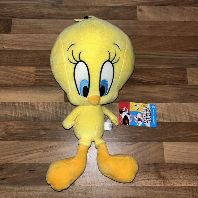 LOONEY TUNES TWEETY Bird Plush Soft Cuddly Toy Collectable 30cm Bandai ...